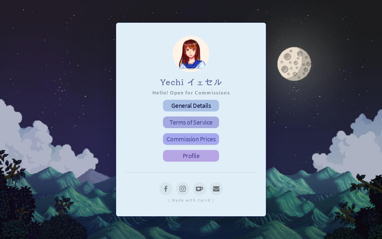 Yechi's Art Commission